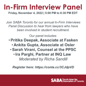 SABA Toronto – South Asian Bar Association of Toronto