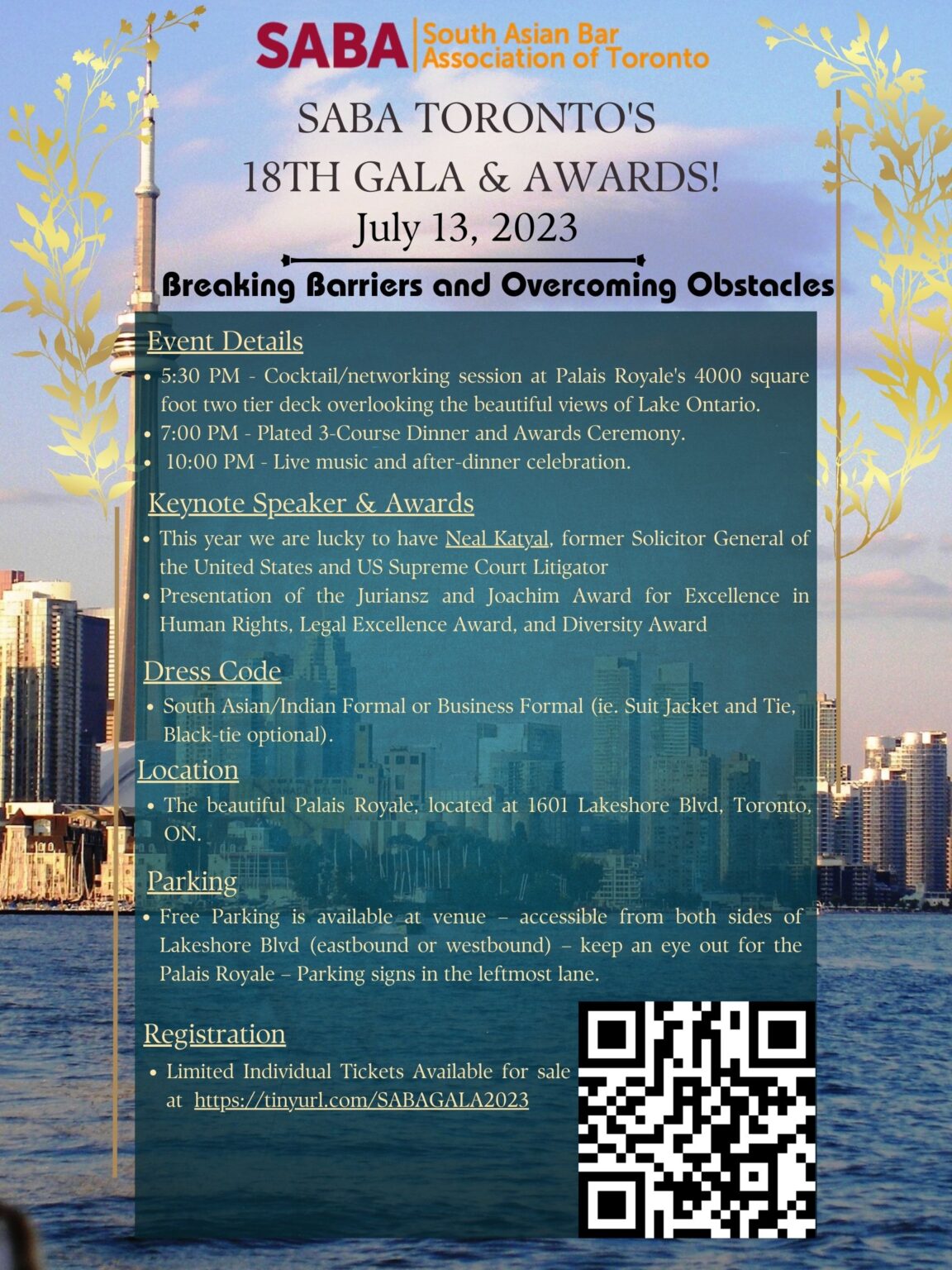 SABA Gala and Awards 2023 – SABA Toronto